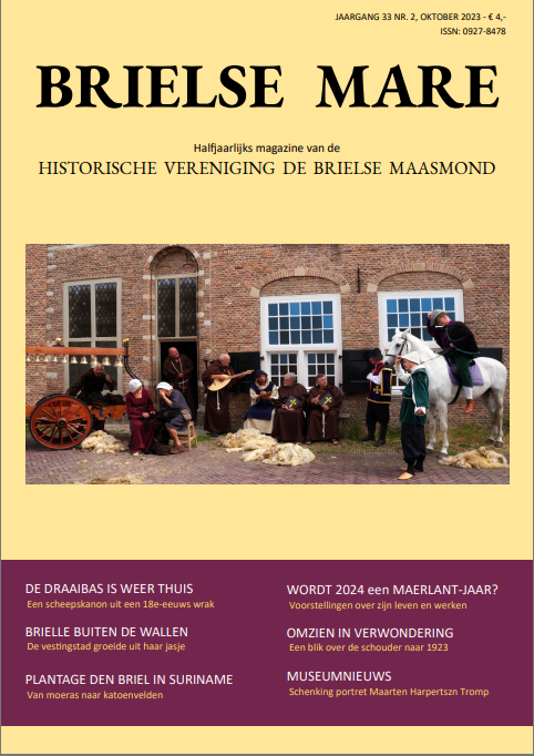 Tijdschrift Brielse Mare - Historische Vereniging De Brielse Maasmond